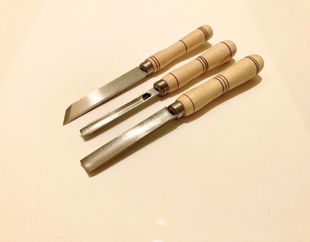 Wood Turning Tools , Gouges Chisels . Woodturning Set , Wood Turning ...