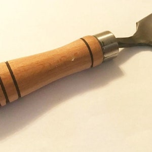 Spoon Carving Gouge. Forged Bent Gouge Chisel for Woodworking and Make ...