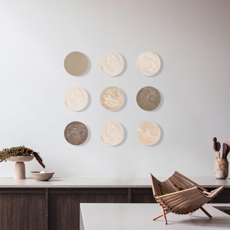 Round Wall Sculpture Stone - Etsy