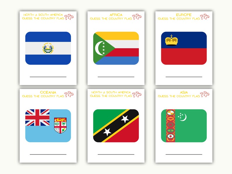 Country Flags Printable Activity for Kids Homeschool Country Flags ...