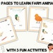 Farm Animals Printable for Kids Homeschool Activity Pages Worksheet ...