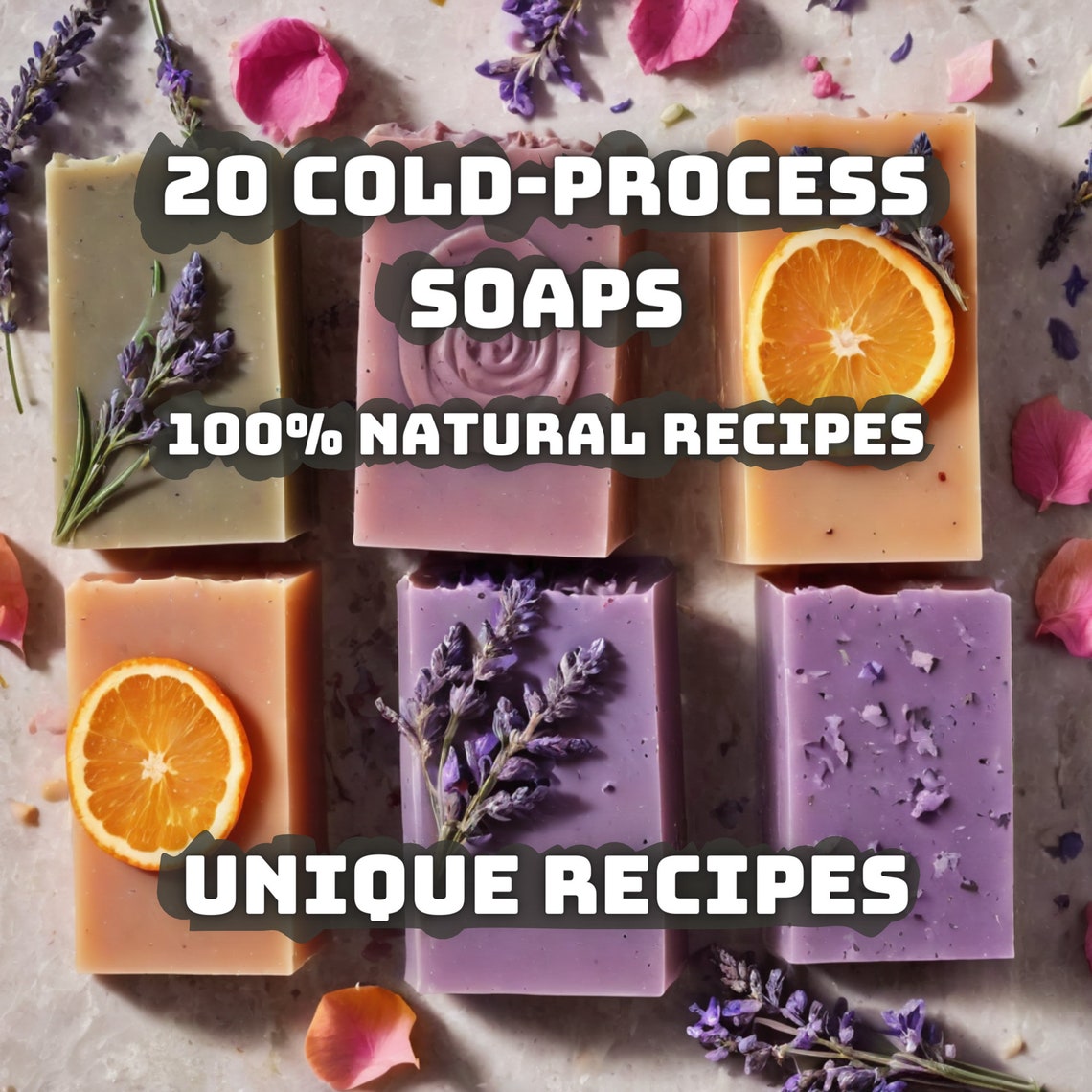 20 Cold Process Soap Recipes: Natural & Organic Soap Making (2024) - Etsy