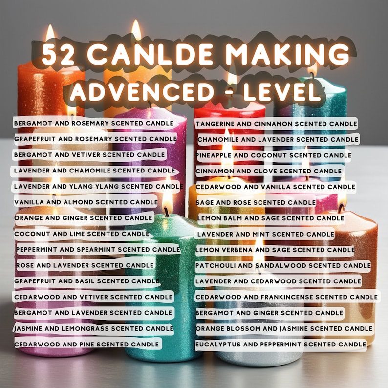 207 Homemade Candle Recipe, Natural Candle Recipe, Best of Candle ...