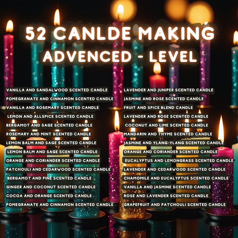 207 Homemade Candle Recipe, Natural Candle Recipe, Best of Candle ...