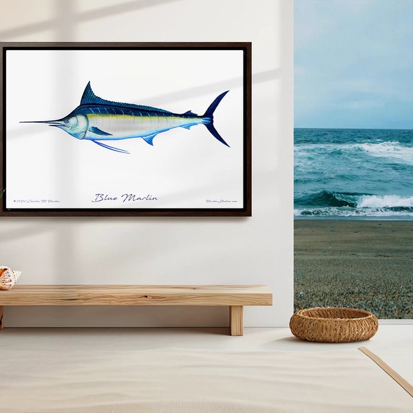 Blue Marlin - Etsy