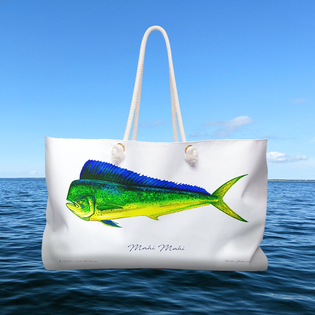Mahi Mahi Weekender Bag, Great Gift for Fishermen, Perfect for Boating ...