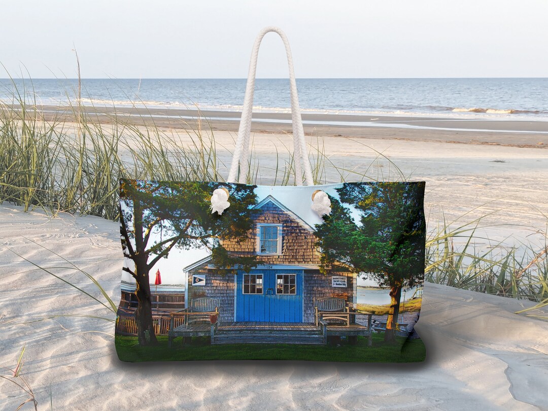 Barnstable Yacht Club Weekender Beach or Tote Bag - Etsy