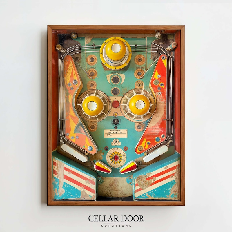 Pinball Art - Etsy