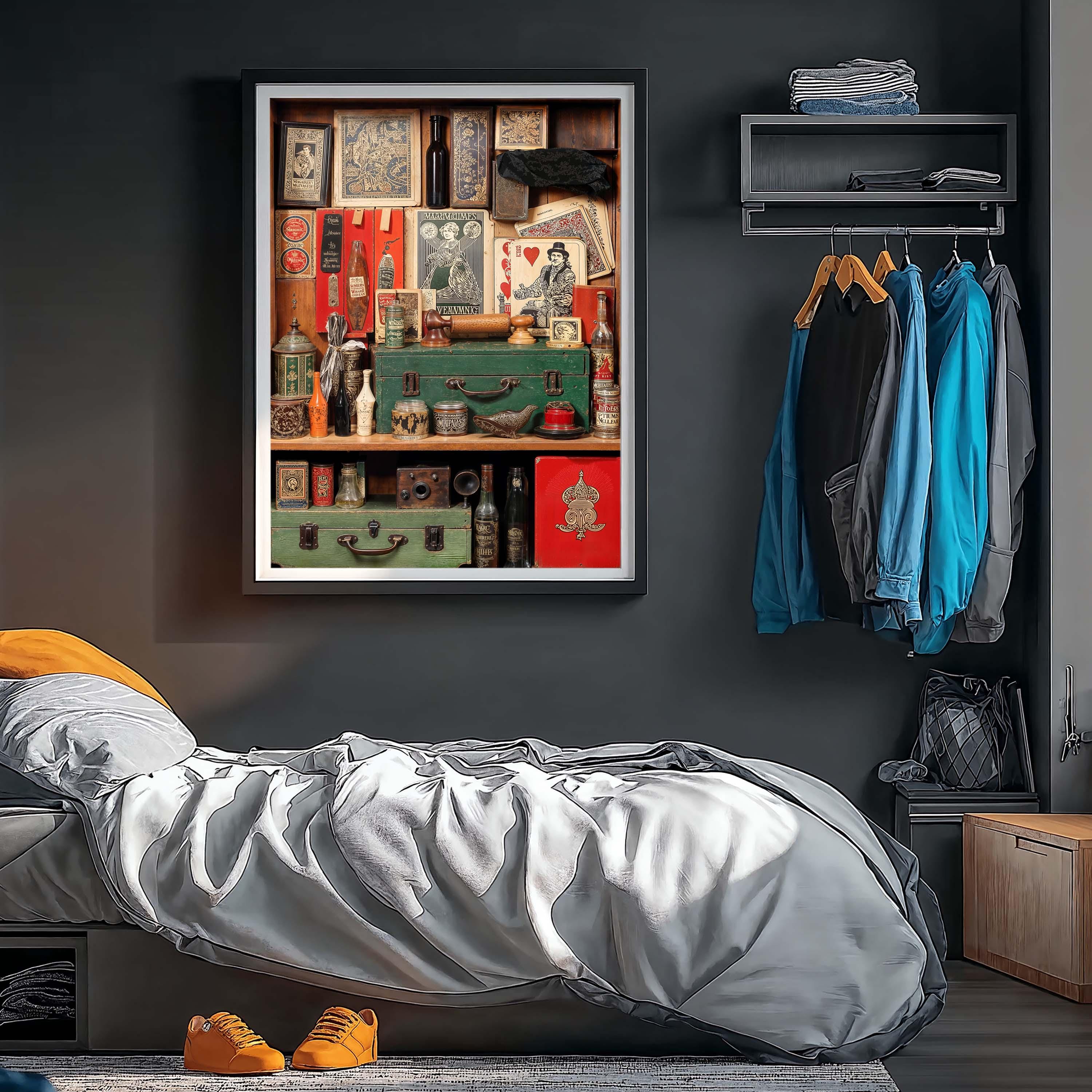Magic Tricks Art Print | Vintage-look | Retro Room Decor - Etsy