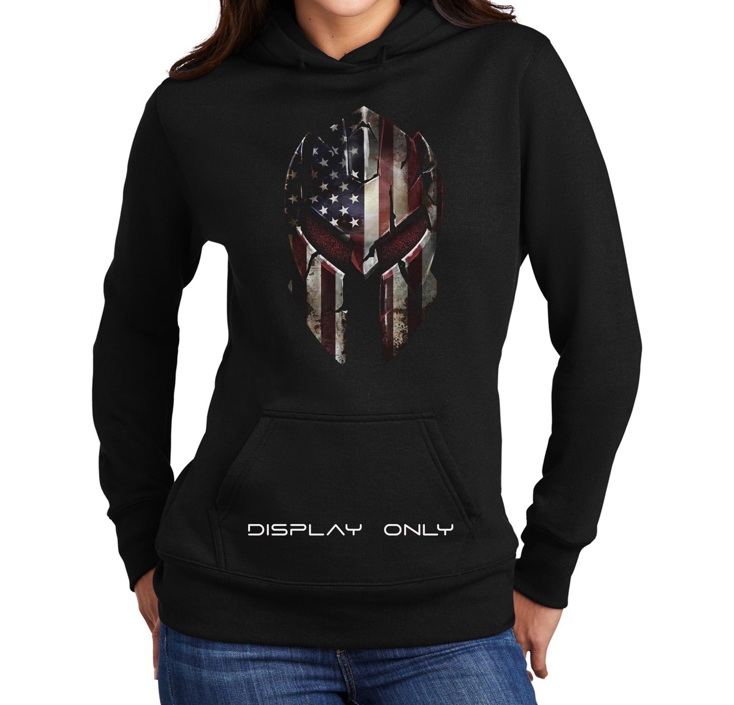 Distressed American Flag Spartan Helmet PNG, DTF Design (digital ...