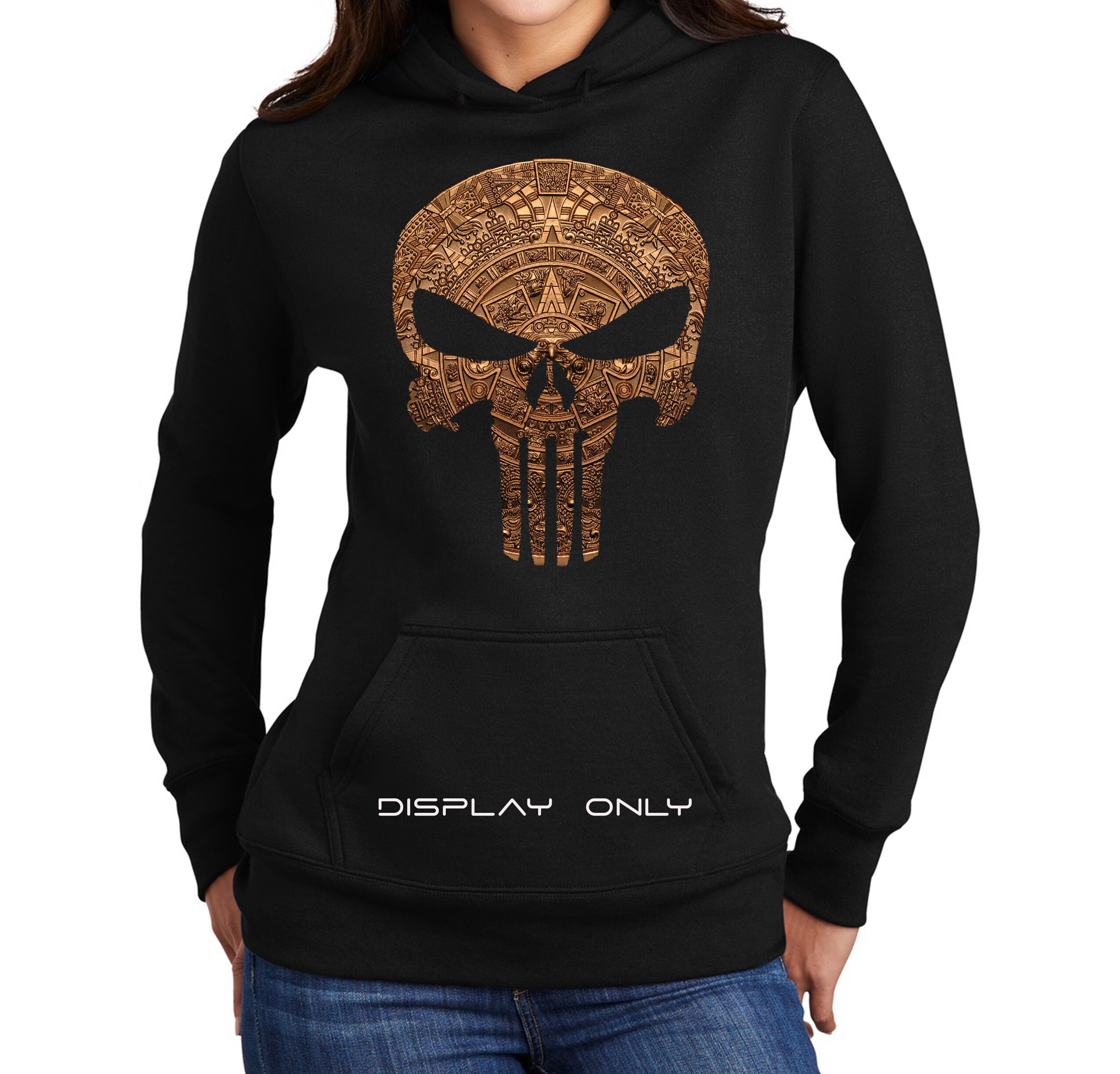 Gold Punisher Skull, Aztec Punisher, PNG Punisher, DTF Design, PNG ...