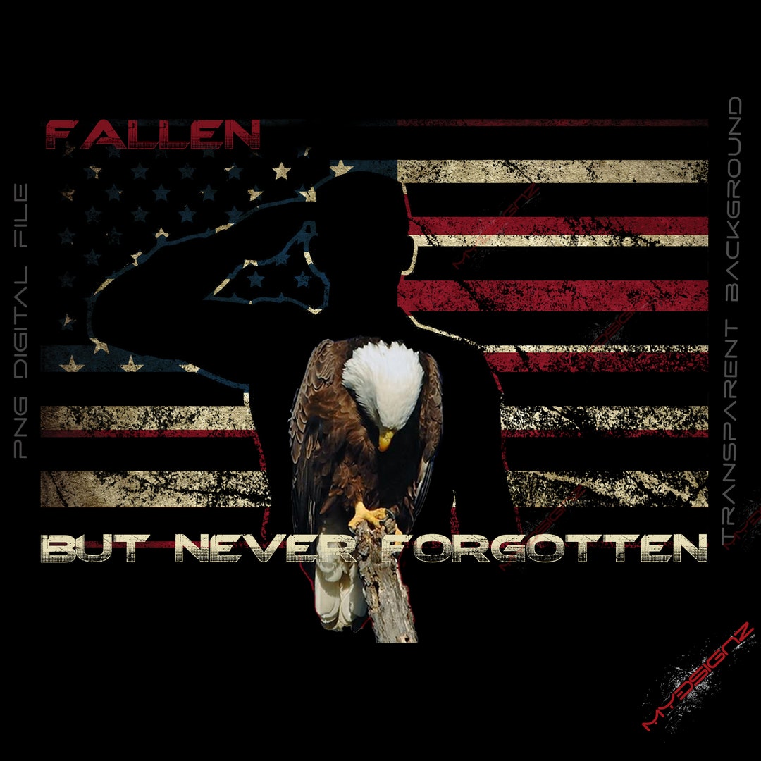Fallen Heroes PNG, Distressed USA Flag, Memorial Day (digital Download ...