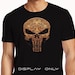 Gold Punisher Skull, Aztec Punisher, PNG Punisher, Imagendesign, PNG ...