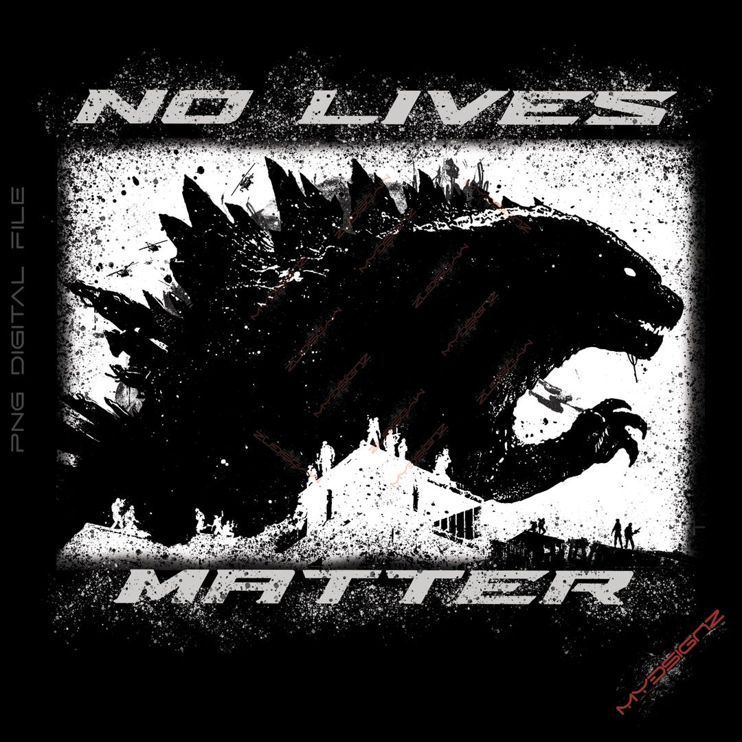 Kaiju, Godzilla PNG, Minus One PNG, Shin Godzilla, T-shirt Design ...