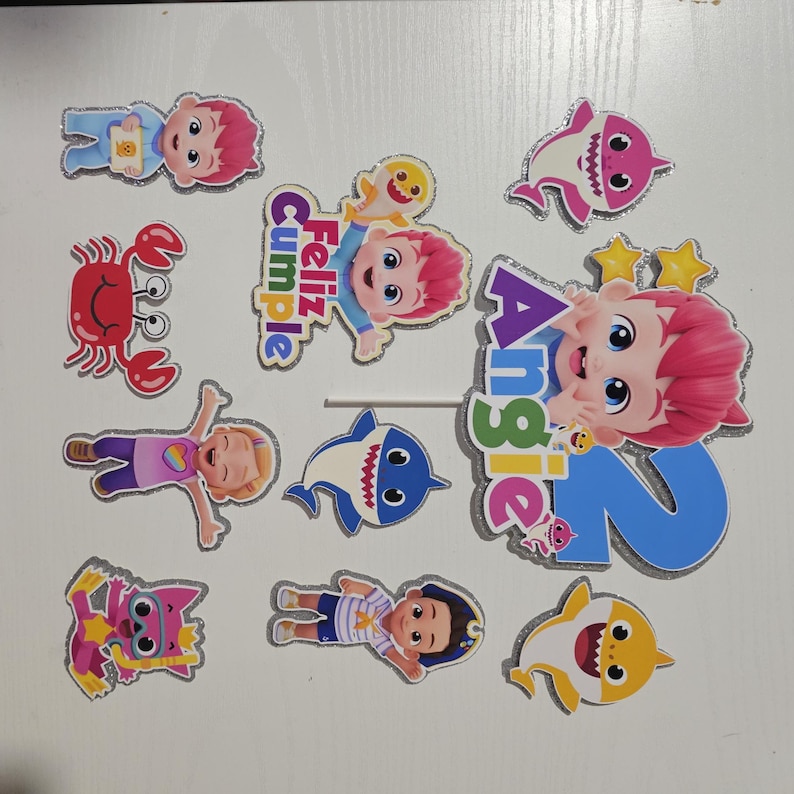 Bebefinn Cake Decoration, Bebefinn Cake Topper, Bebefinn Party Theme ...