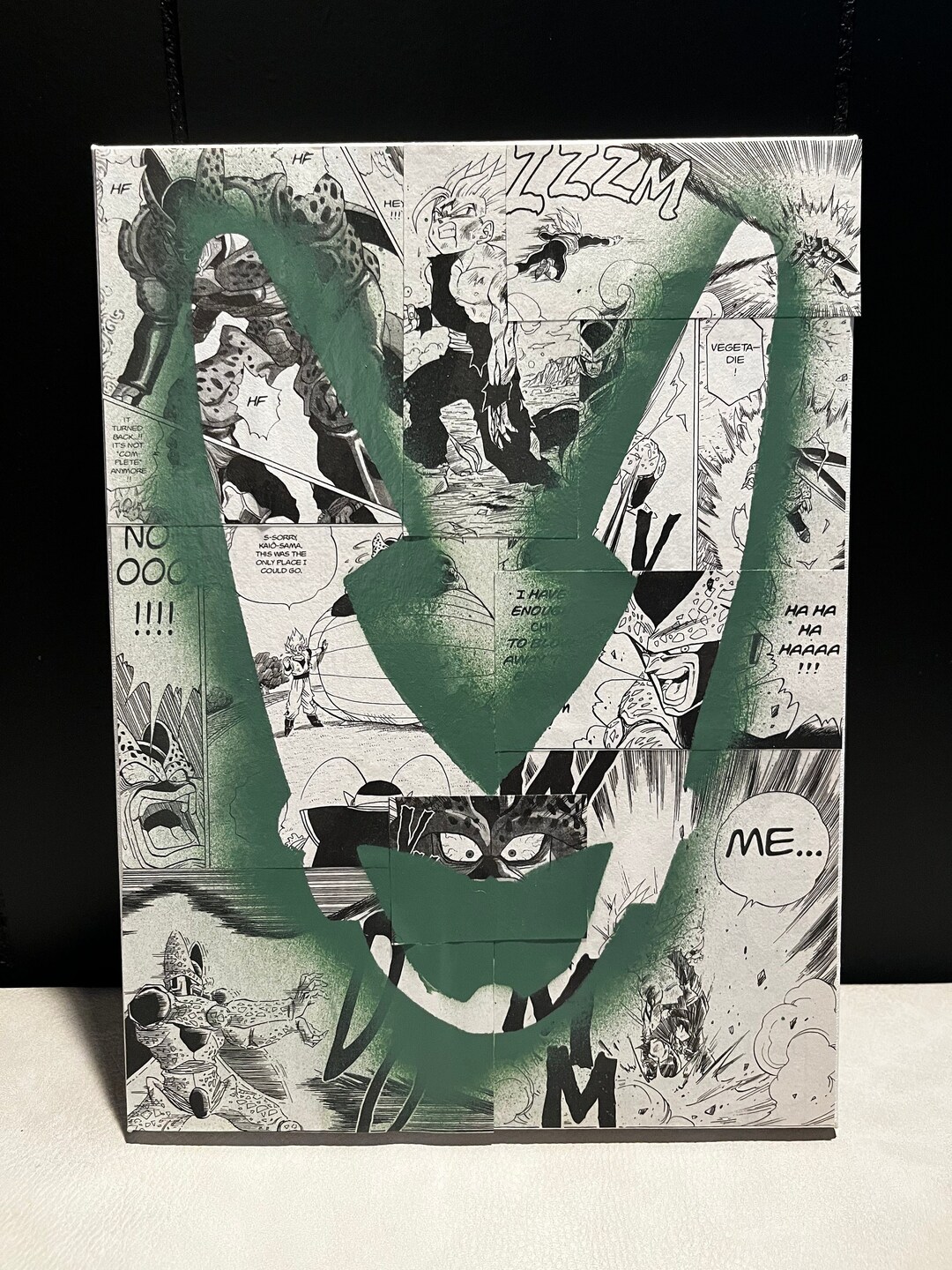 Handmade Cell Painting Mixed Media Comic Book/manga and Paint Cell From ...