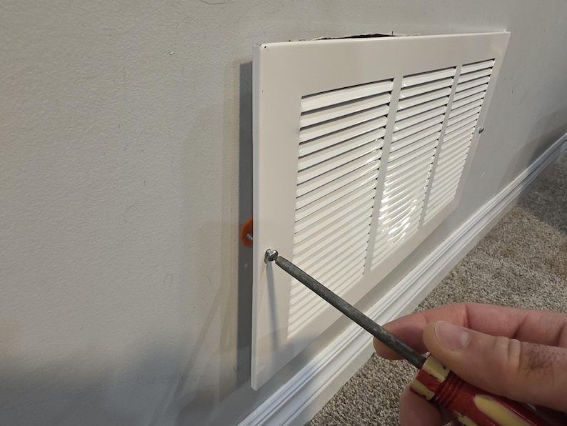 Drywall Edge Clips: Secure Vent Installation, Stop Vent Droop (8 Pack ...