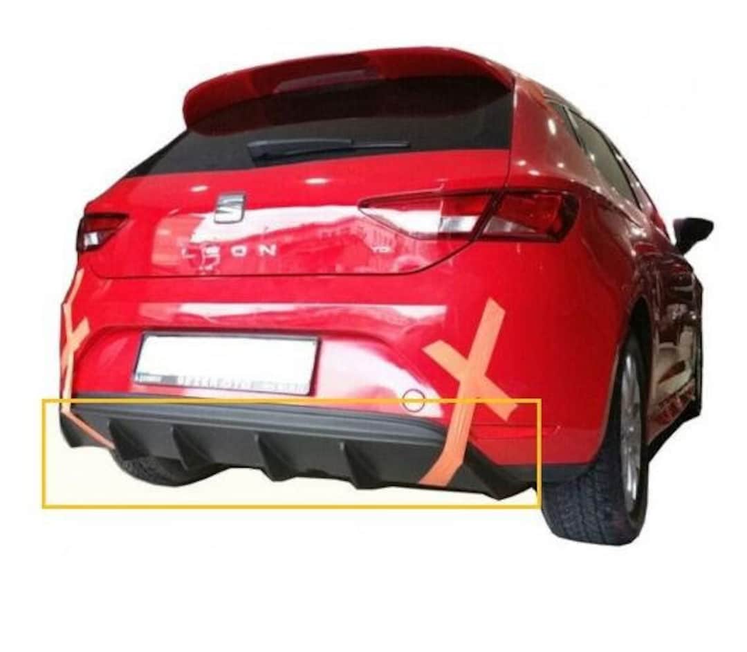 For Seat Leon Mk3 5F Rear Diffuser Spoiler Rear Bumper Diffuser Body ...