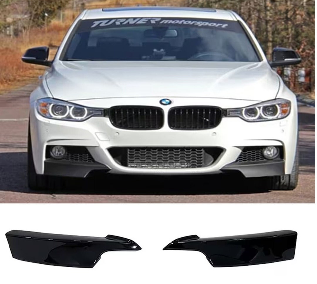 For Bmw F30 M Sport 2012 2018 Front Bumper Splitter Fog Lamp Cover ...