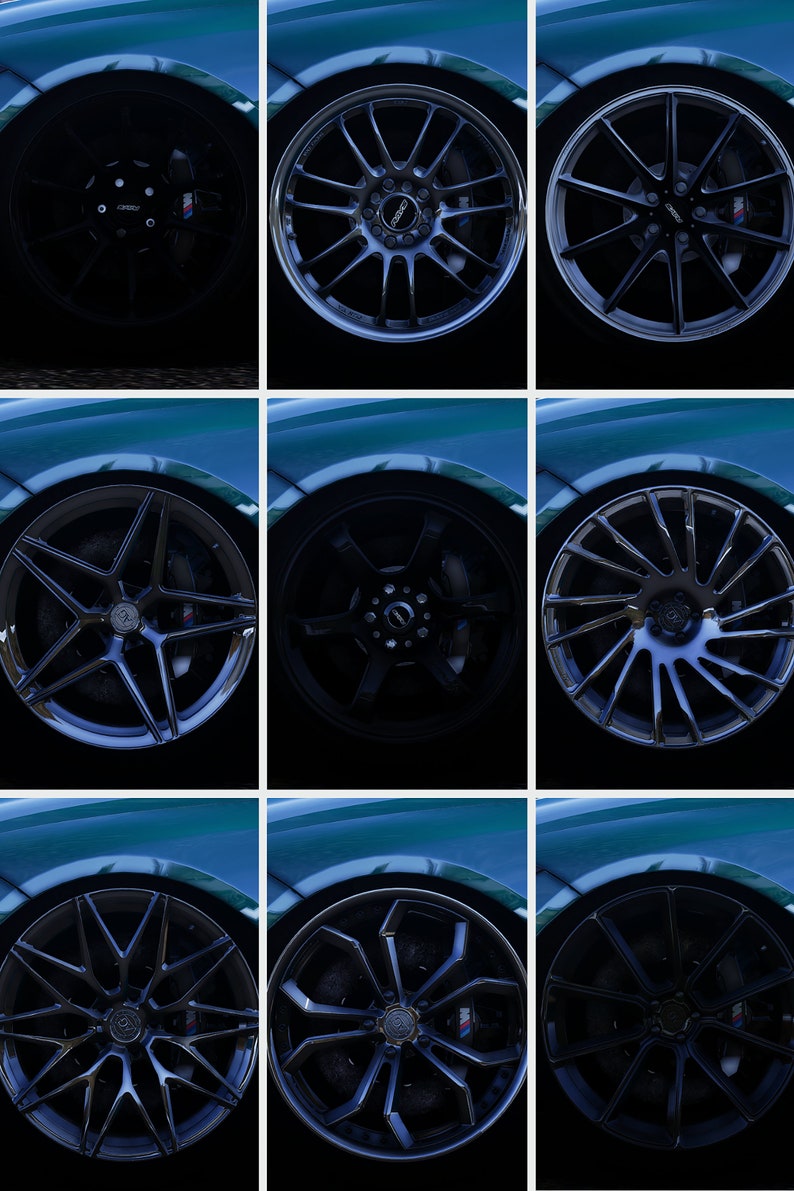 GTA V Wheels Pack: 1000+ Custom Rims | Fivem Ready | High Quality | 4 ...