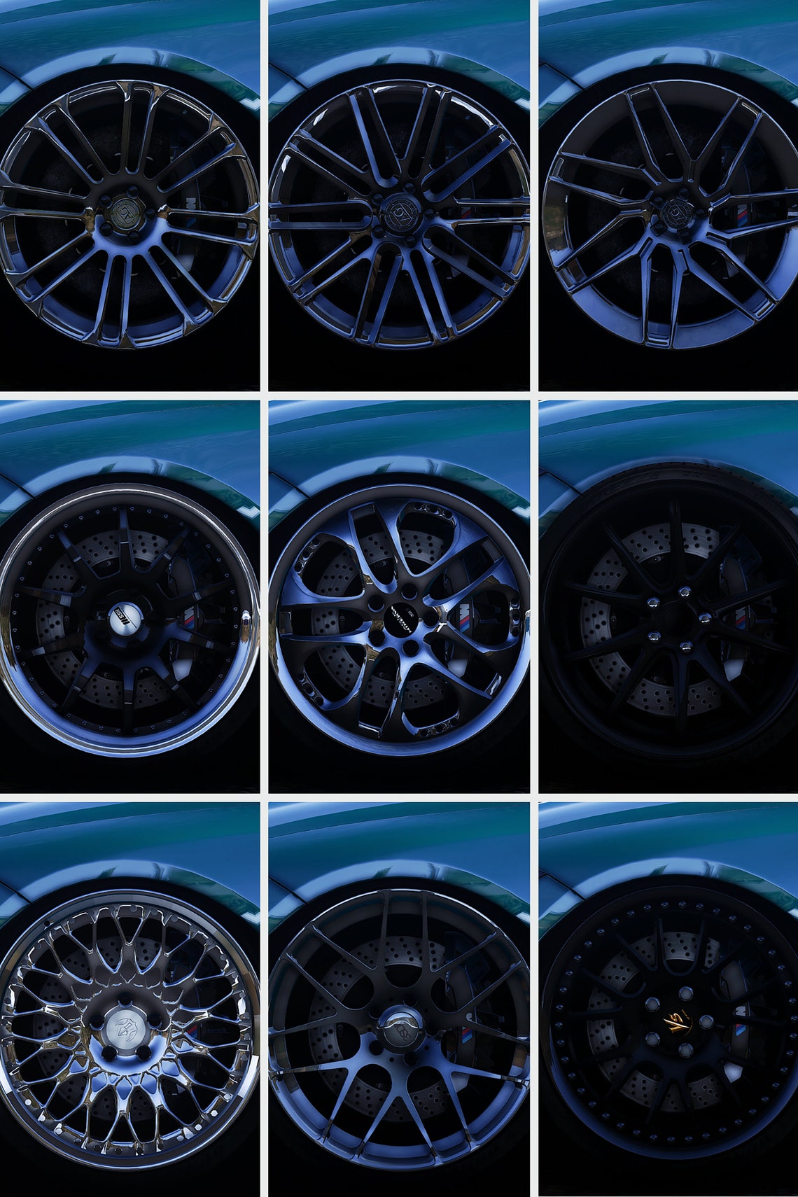 GTA V Wheels Pack: 1000+ Custom Rims | Fivem Ready | High Quality | 4 ...