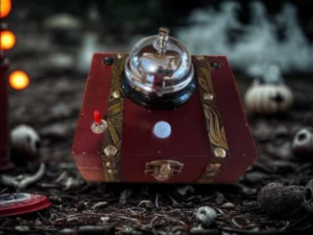 Ghost Hunting Equipment Bell: Paranormal Investigation Trigger Object ...