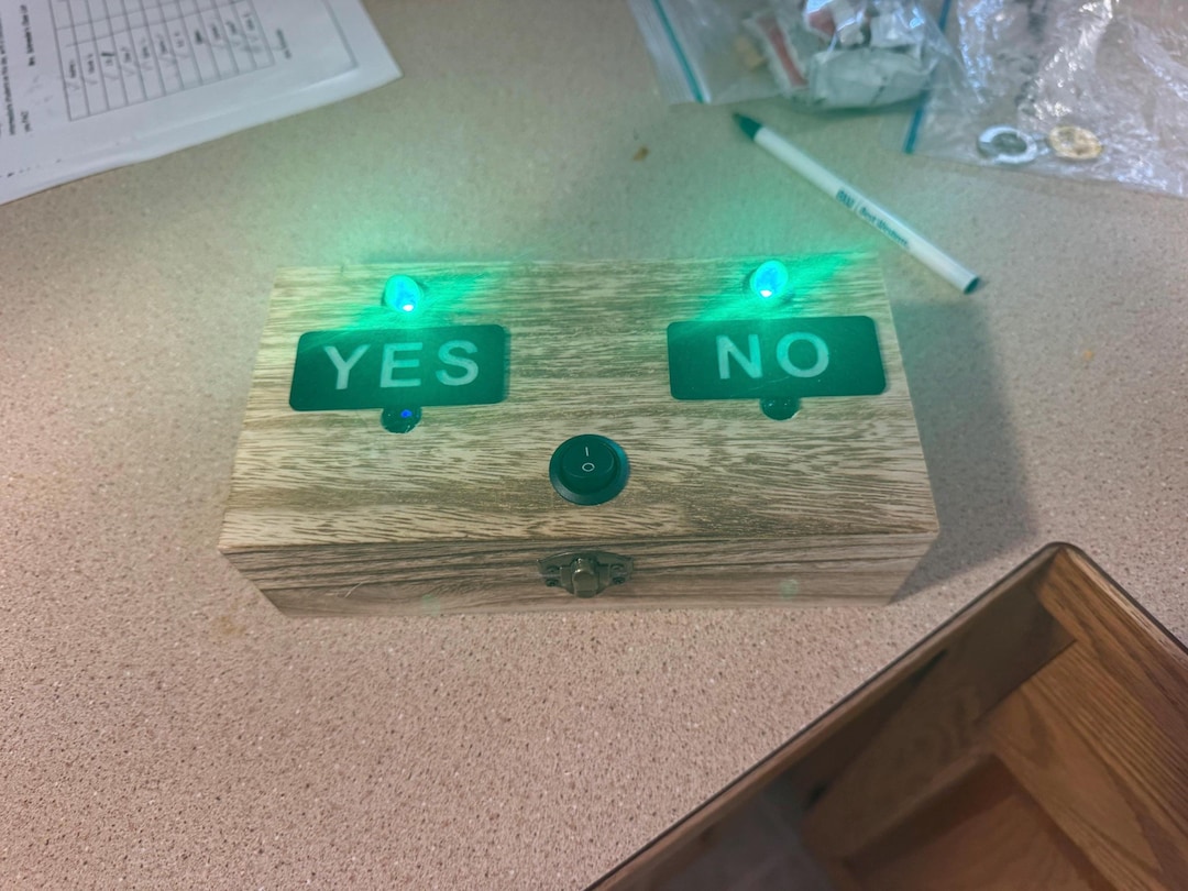Yes/no Box: Ghost Hunting Spirit Communication Device - Etsy