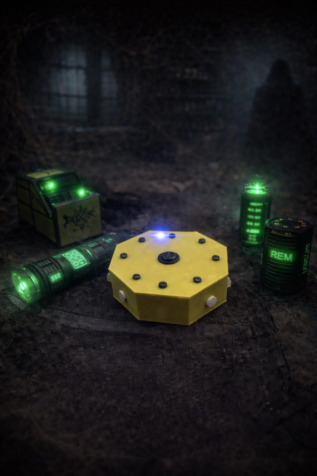 360 Degrees Ghost Hunting Detector Paranormal Motion Sensor for Ghost ...
