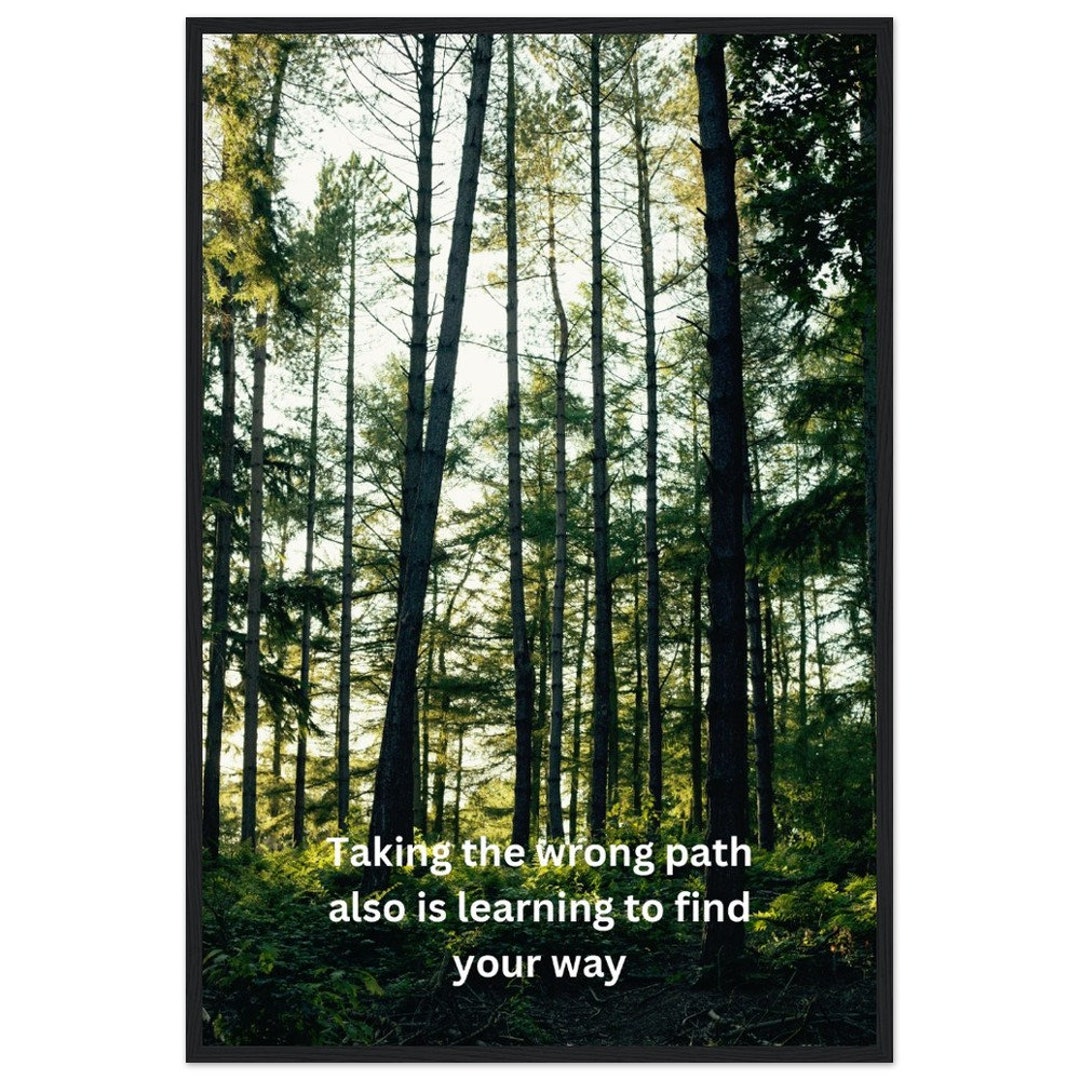 Find Your Way, Motivational Wall Art, Wall Art, Wisdom Wall Art ...