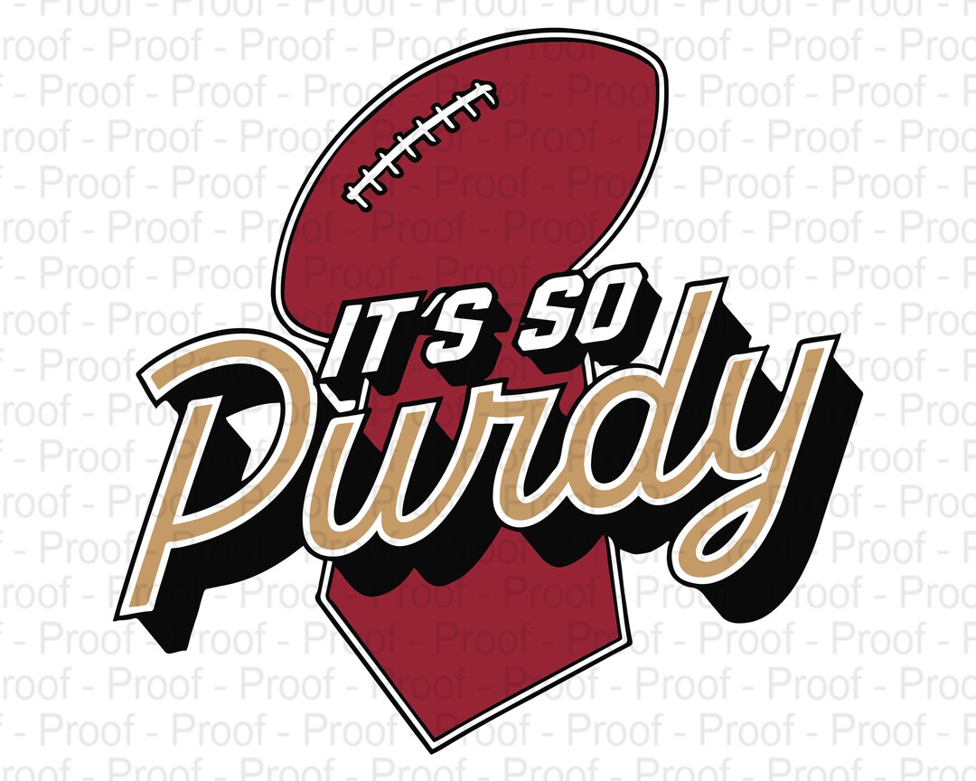 Talk Purdy to Me, Brock Purdy 49ers Svg, Front and Back Svg, San ...