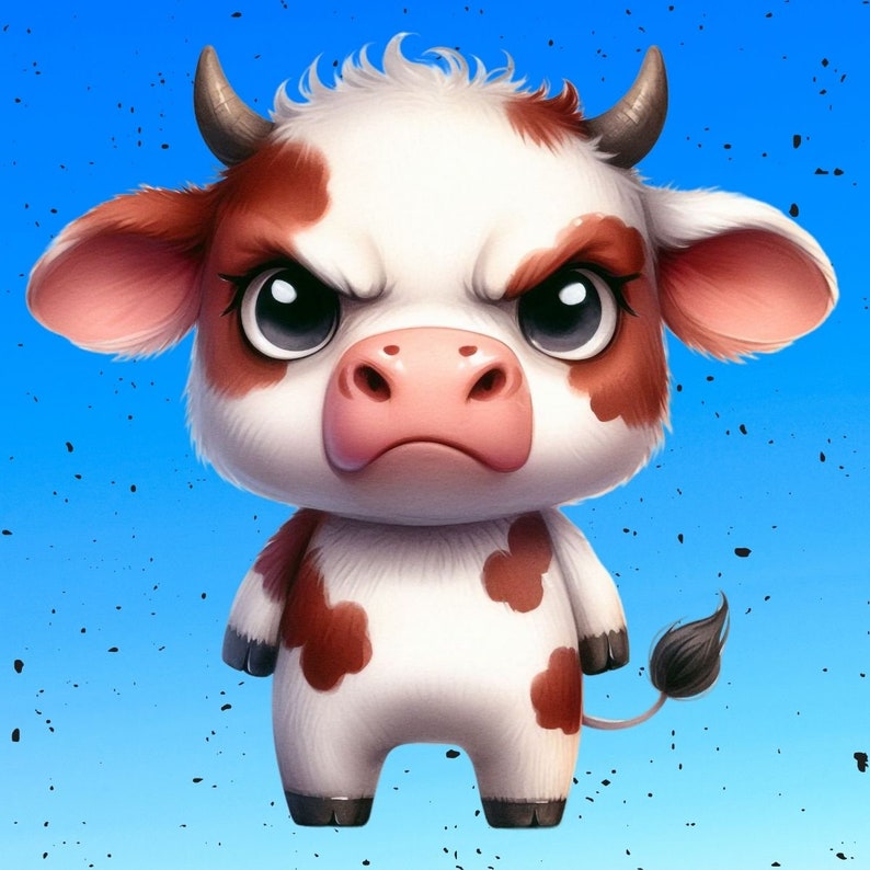 Custom Fridge Magnets, Cow Magnet Perfect for Organizing Notes. Photo ...