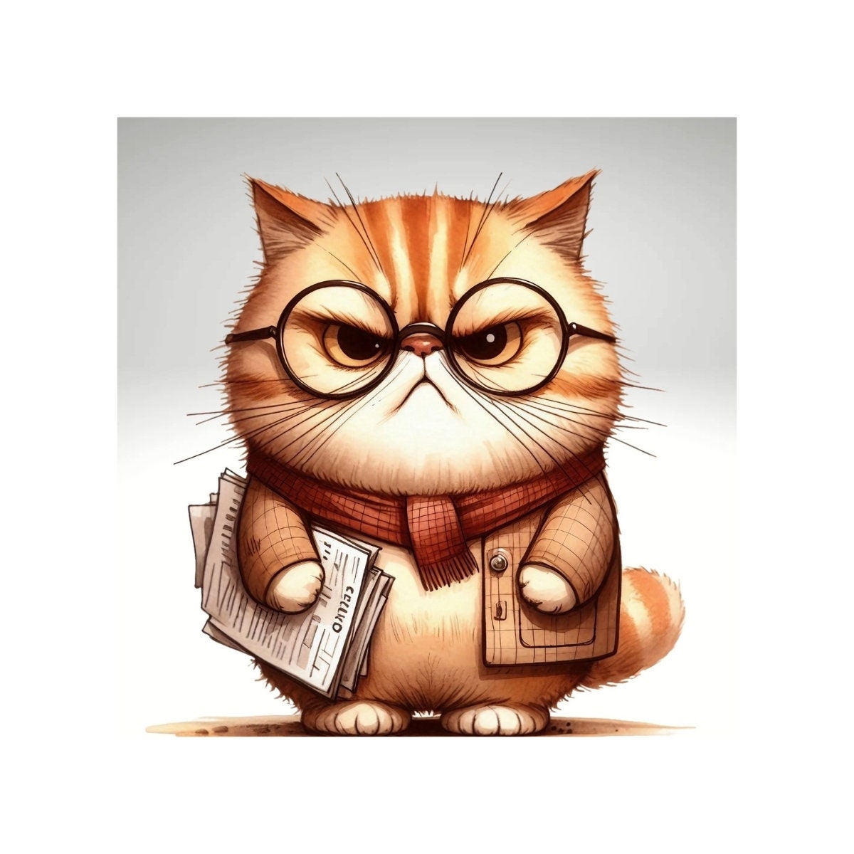 Custom Fridge Magnets, Grumpy Cat Magnet Perfect for Organizing Notes ...