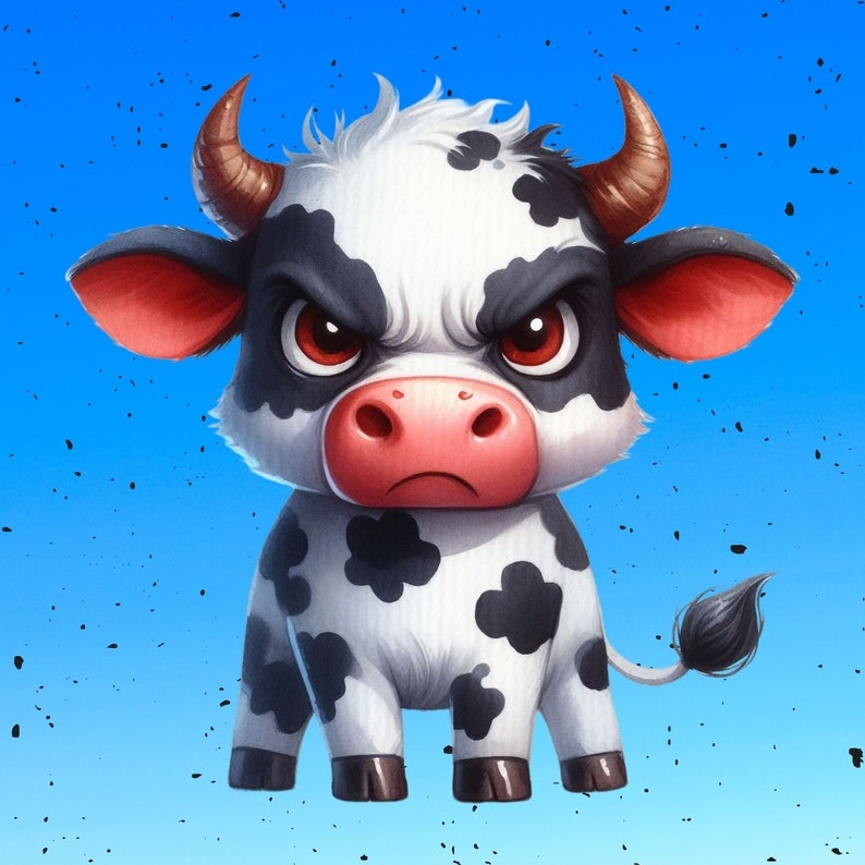 Custom Fridge Magnets, Cow Magnet Perfect for Organizing Notes. Photo ...