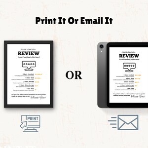 Airbnb Review Request Sign, Instant Download, Printable Sign, Short ...