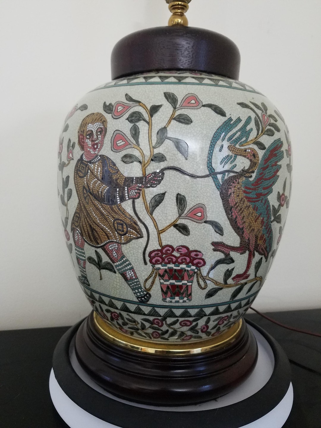Vintage Kaiser Kuhn Ceramic Table Lamp - Etsy