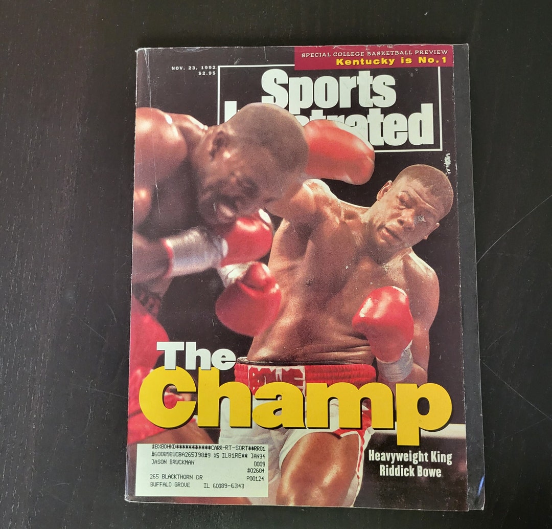 Vintage Sports Illustrated November 23, 1992 - Etsy