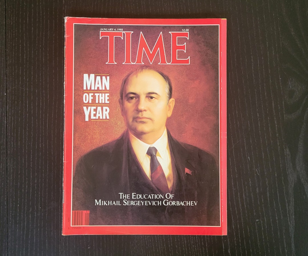 Vintage Time Magazine - January 4, 1988 - Etsy