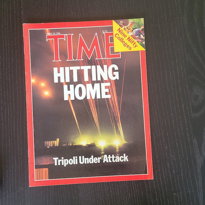 Time Magazine 1986 - Etsy