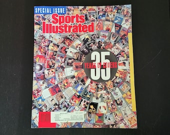 1990 - Sports Illustrated 35 Years of Covers - Etsy