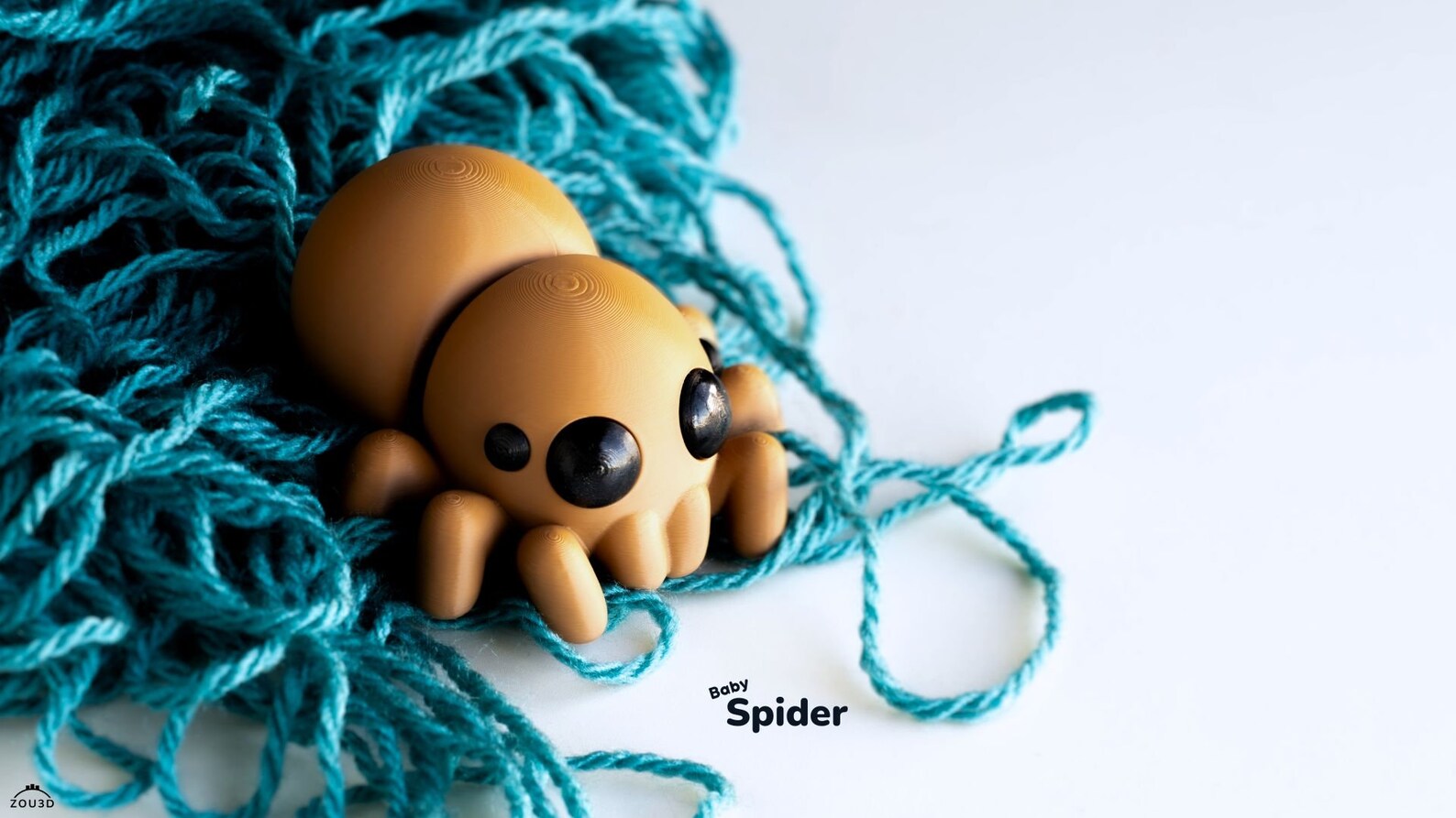 Mini Wiggly Articulated Baby Spider - Great For: Geocache Swag - Egg ...