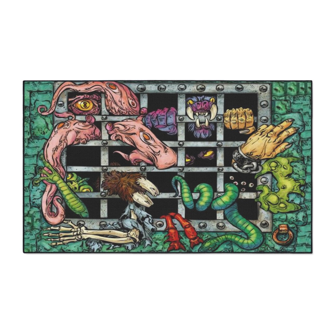 MOTU Dungeon Grate Heavy Duty Floor Mat Castle Grayskull - Etsy