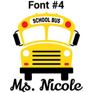 This is How I Roll Sticker, School Bus Sticker, Floral School Bus Decal ...