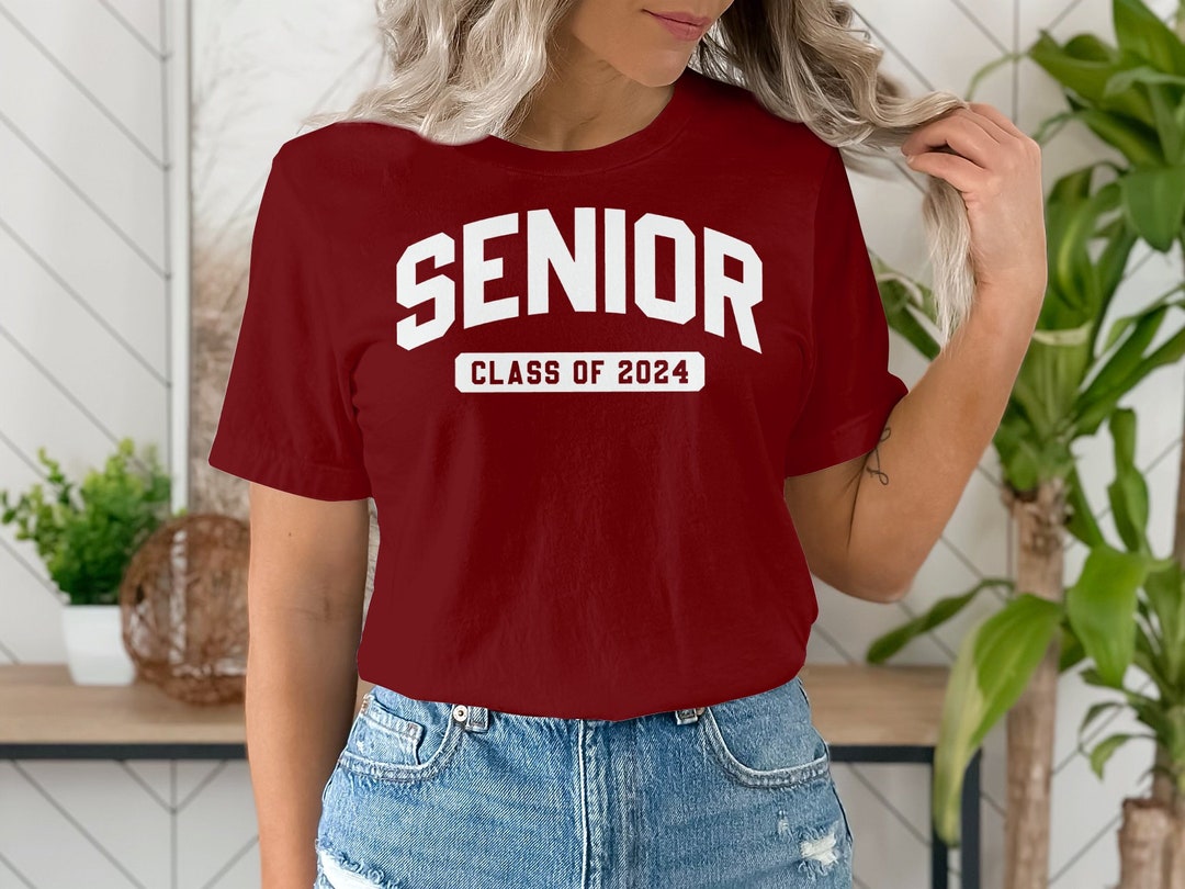 Senior Class of 2024 T-shirt, Graduation Gift, High School College ...