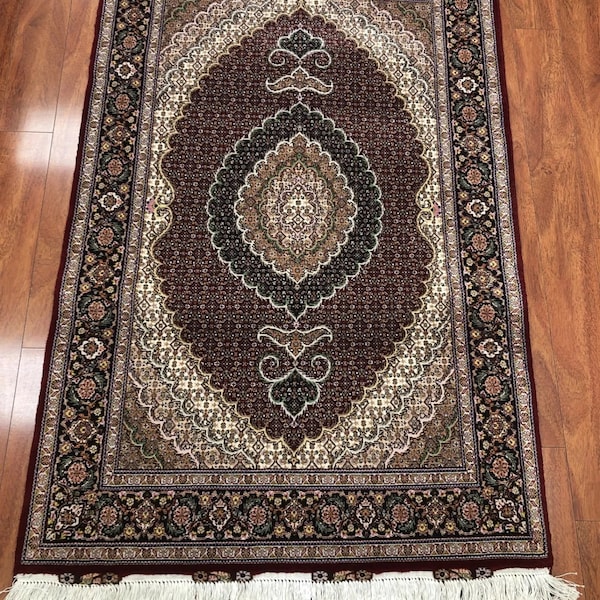 Tabriz Mahi Rug - Etsy