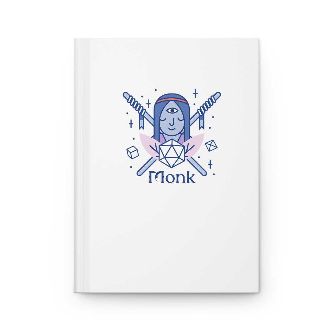 Monk Dnd Notebook Journal Campaign Journal Class Journal Gift for Dnd ...