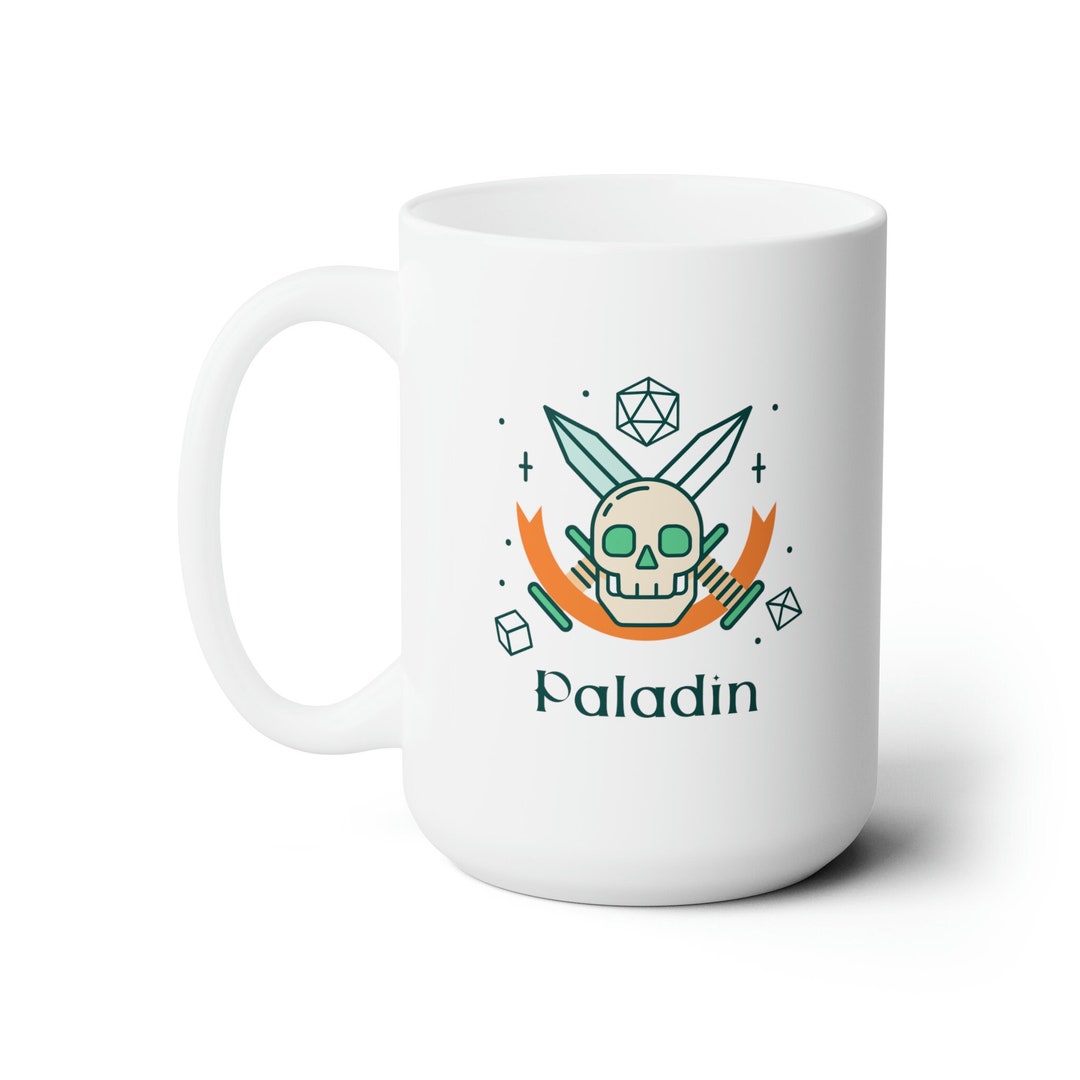Paladin Class Dungeons and Dragons Inspired Mug DND Mug D&D Apparel Dnd ...