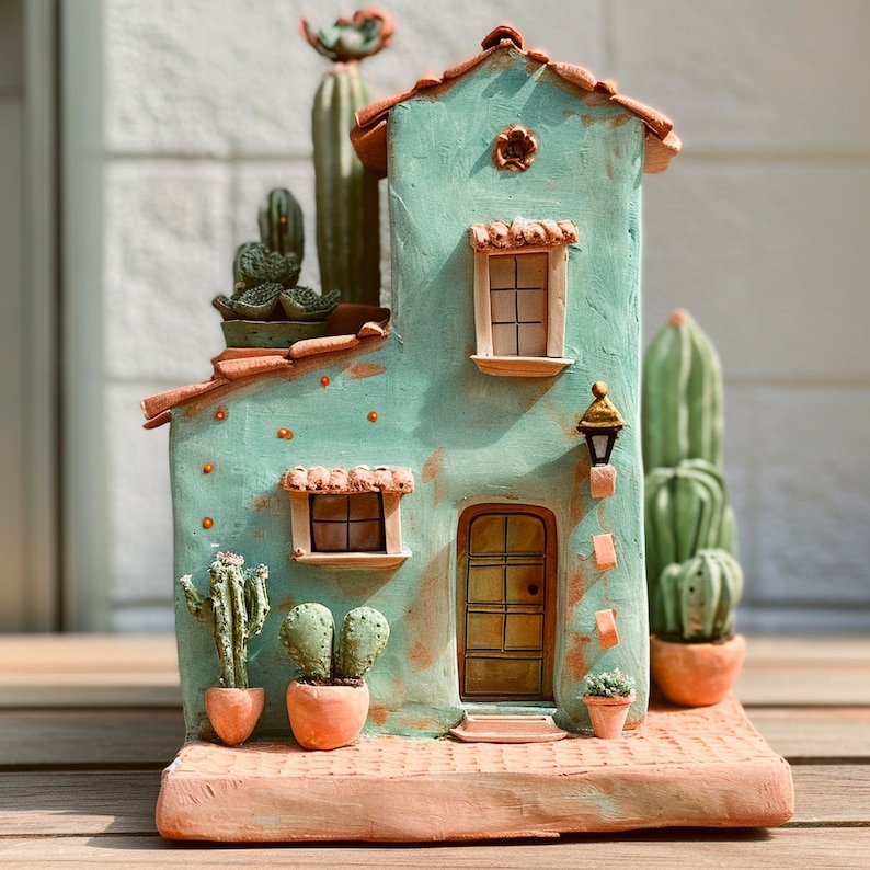 Artisanal Miniature House Creations - Etsy