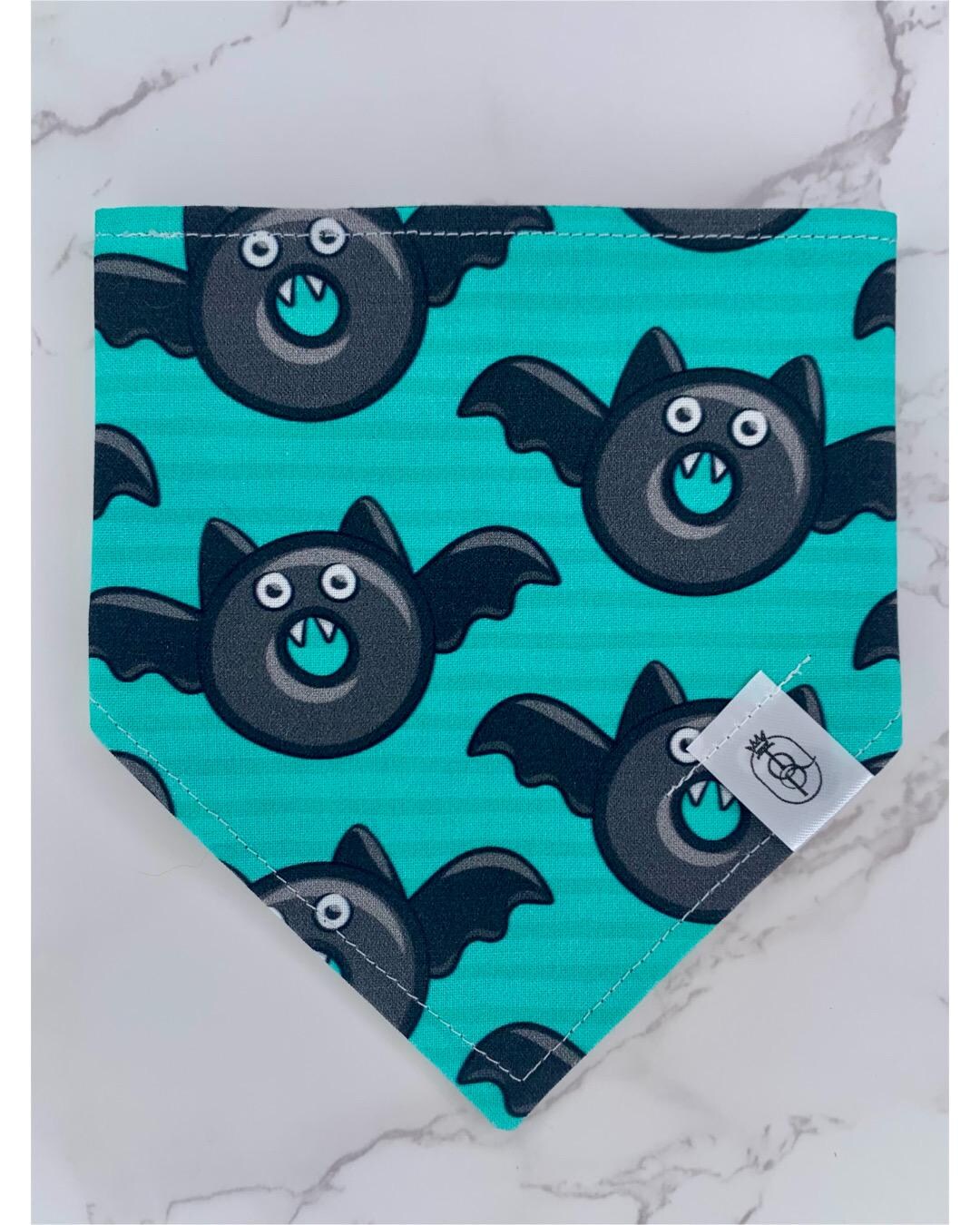 Bat Donuts Reversible Snap-on Cat/dog Pet Bandana - Etsy