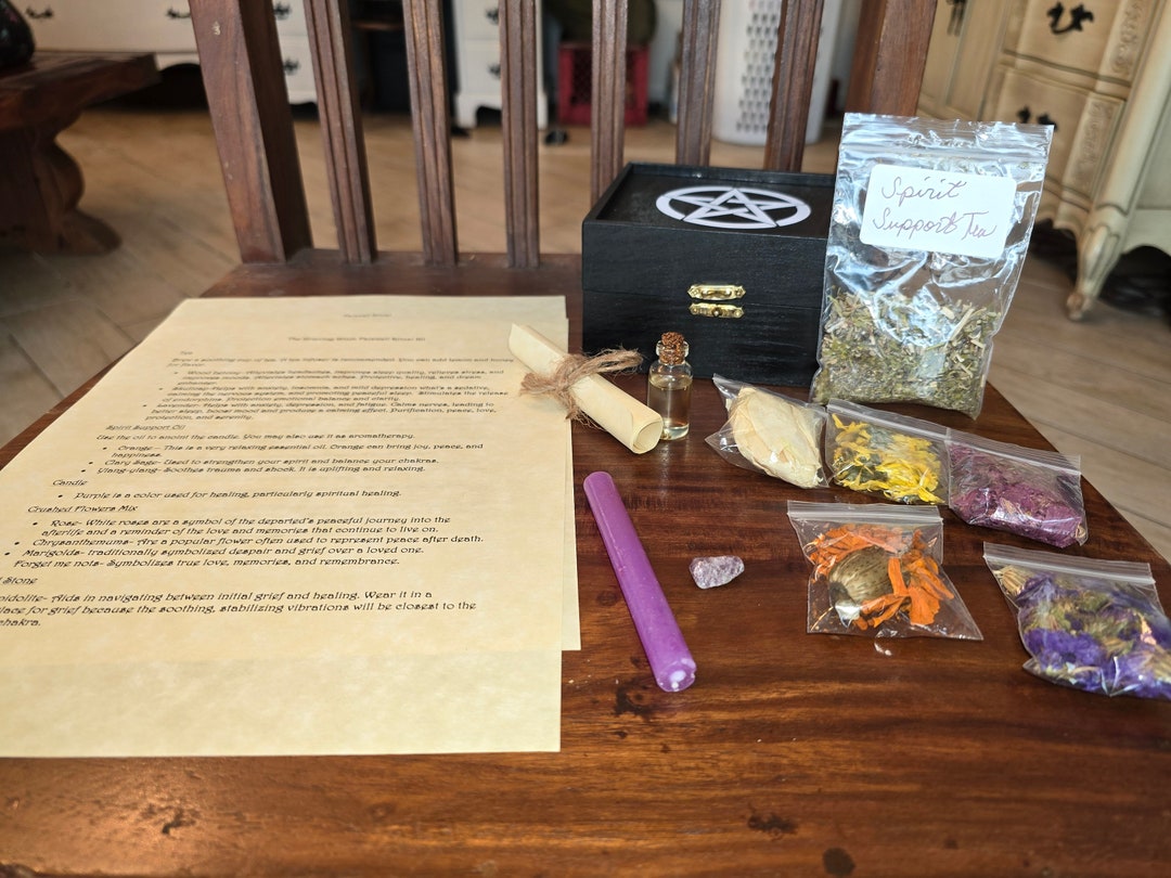The Grieving Witch/farewell Loved One Spell - Etsy