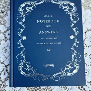 Magic Notebook for Answers & Yes or No Flip Coin - Etsy